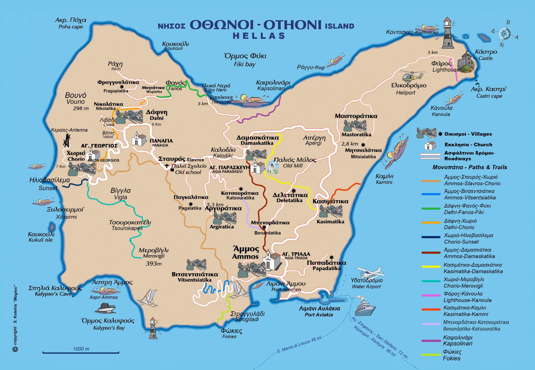 Othonοi Island - Diapontia Islands - Visit Corfu