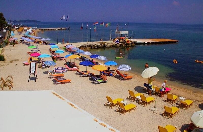 Benitses Beach - Visit Corfu