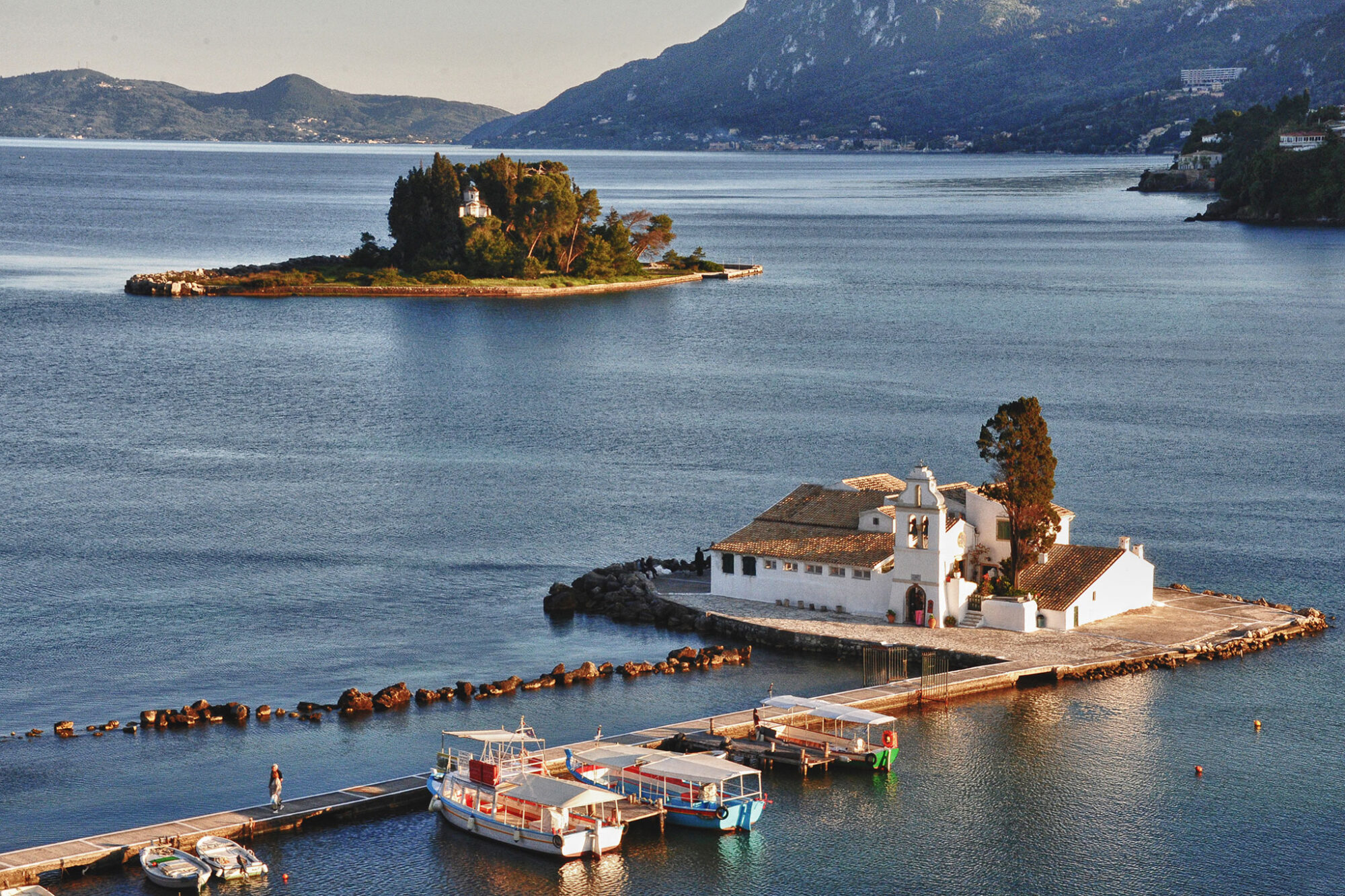 Pontikonissi island - Visit Corfu